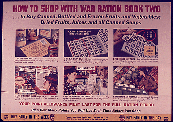 Hold that Ration Card! WWII Food Rationing in the US| Booklady Cooks